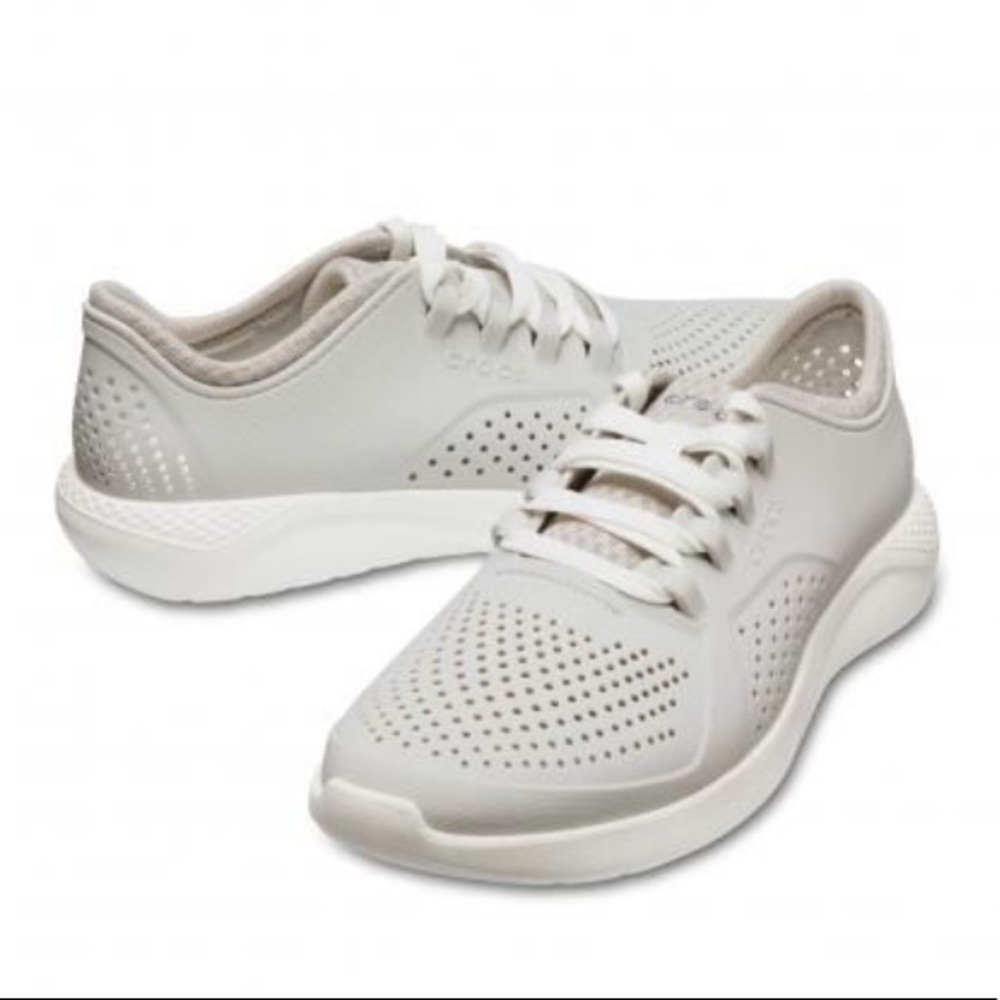 Crocs Men’s Literide Pacer Shoes - Almost White - Gem
